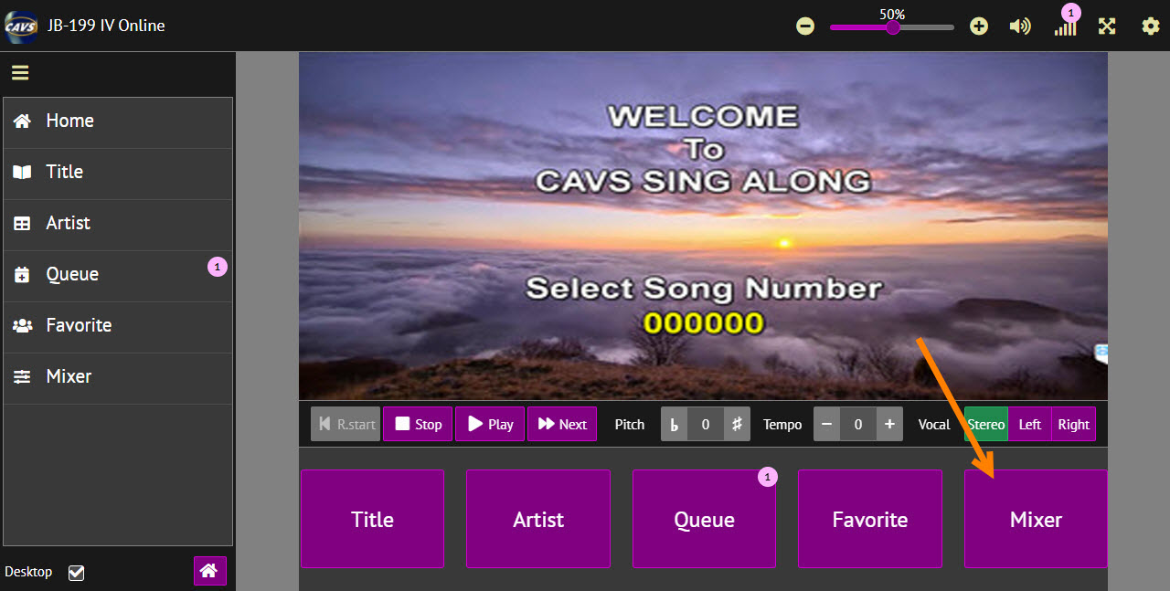 CAVS PlayCDG Online – CAVS Karaoke