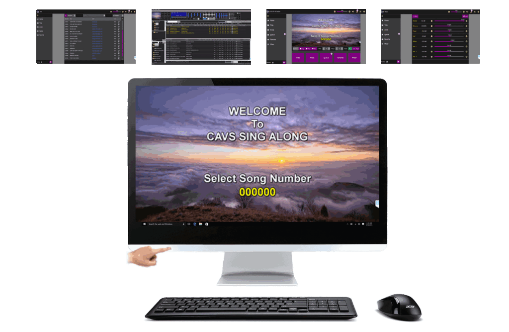 TOUCH SCREEN KARAOKE – CAVS USA Inc